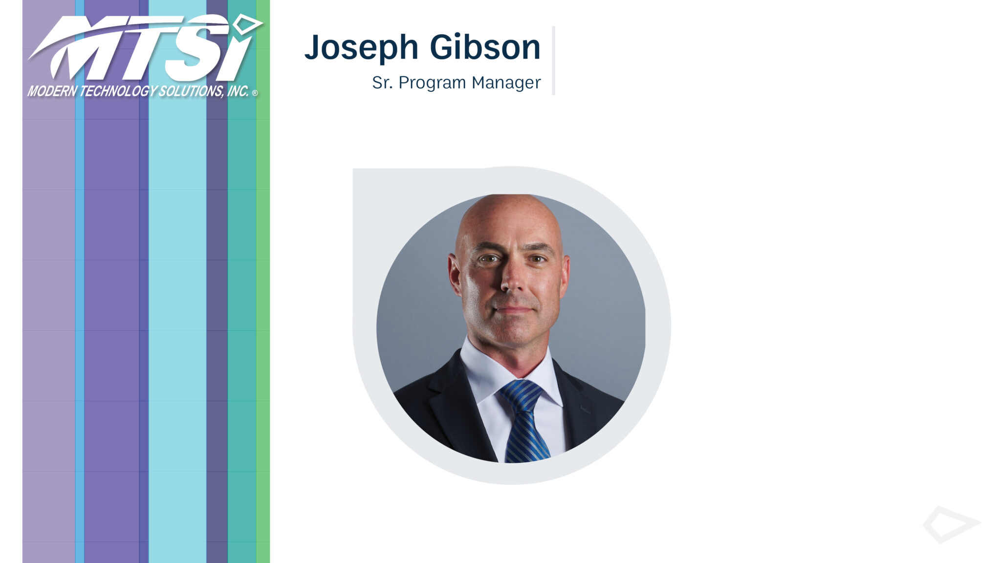 Get to Know: Joseph Gibson - MTSI