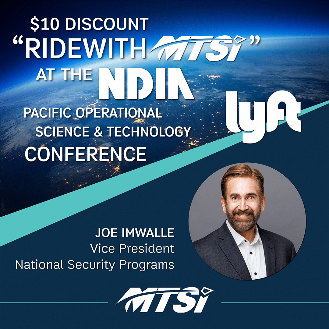 "RIDEWITHMTSI" at NDIA 2025 POST Conference - MTSI